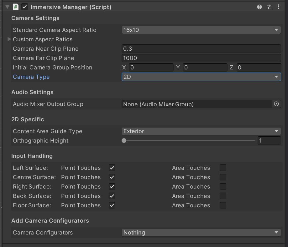 Basics of an Immersive Scene | Immersive Interactive