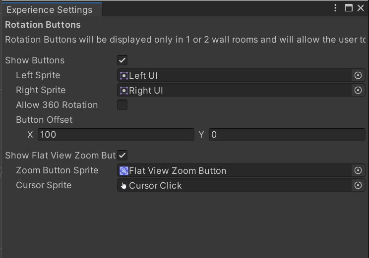Experience Settings | Immersive Interactive